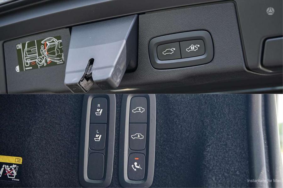 Grey Volvo XC60 2019 in Kaunas, with an engine capacity of 1.97 L and mileage of 201 thousand km for 24950 €, photo 17 on AUTOMOTO.COM.LV