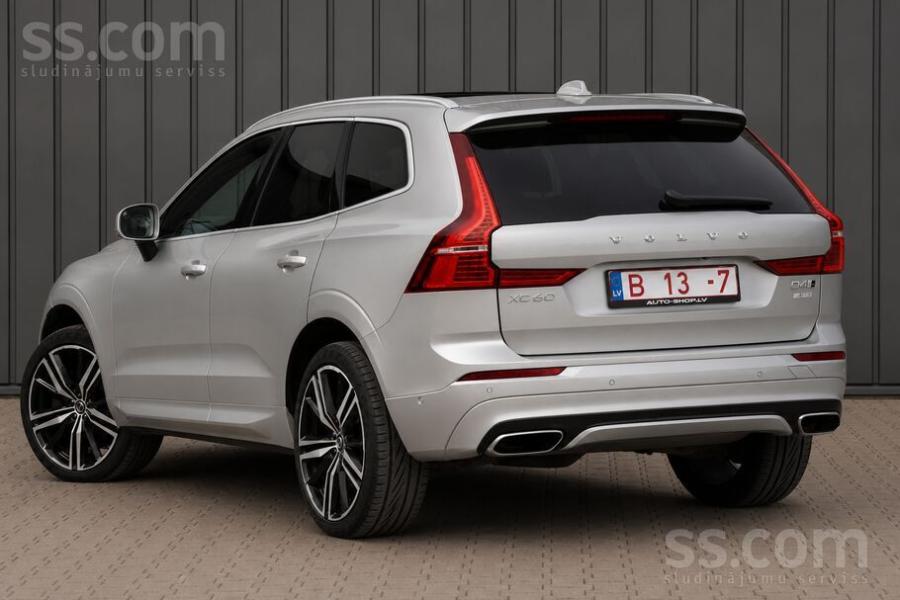 Grey Volvo XC60 2019 in Tukums, with an engine capacity of 2.00 L and mileage of 260 thousand km for 21900 €, photo 5 on AUTOMOTO.COM.LV