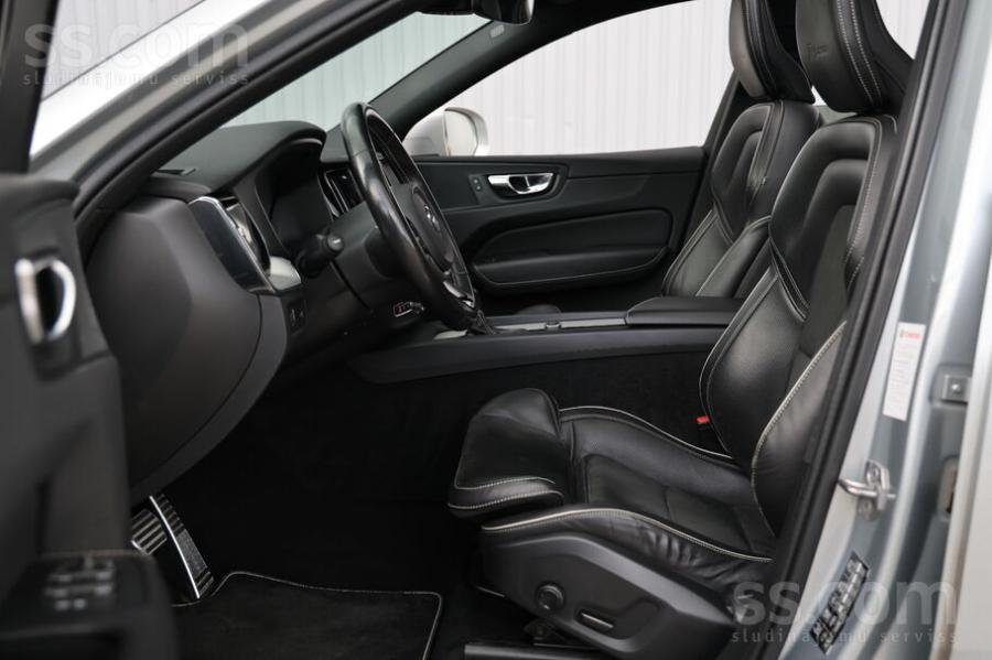 Grey Volvo XC60 2019 in Tukums, with an engine capacity of 2.00 L and mileage of 260 thousand km for 21900 €, photo 7 on AUTOMOTO.COM.LV