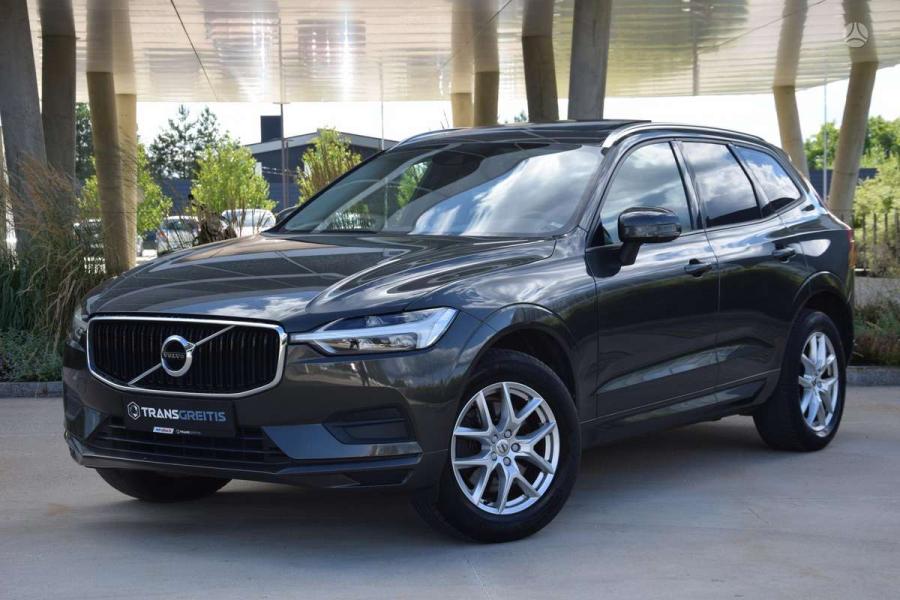 Grey Volvo XC60 2019 in Vilnius, with an engine capacity of 1.97 L and mileage of 252 thousand km for 18800 €, photo 5 on AUTOMOTO.COM.LV