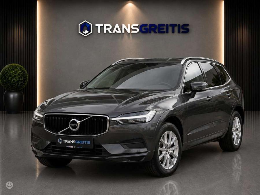 Grey Volvo XC60 2019 in Vilnius, with an engine capacity of 1.97 L and mileage of 252 thousand km for 18800 €, photo 1 on AUTOMOTO.COM.LV