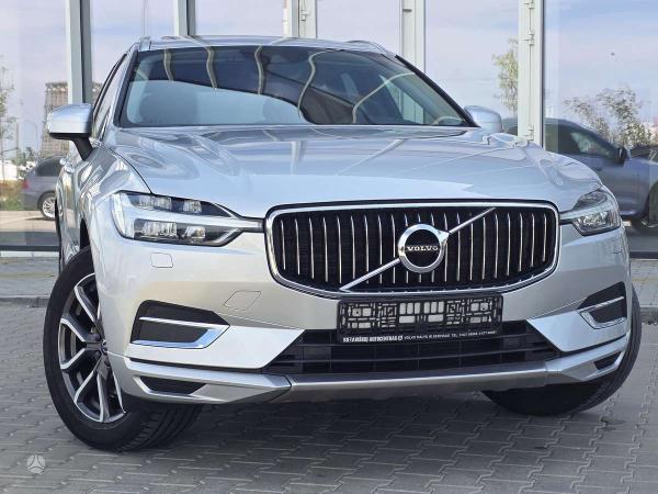 Grey Volvo XC60 2019 in Vilnius, with an engine capacity of 1.97 L and mileage of 283 thousand km for 20900 €, photo 1 on AUTOMOTO.COM.LV