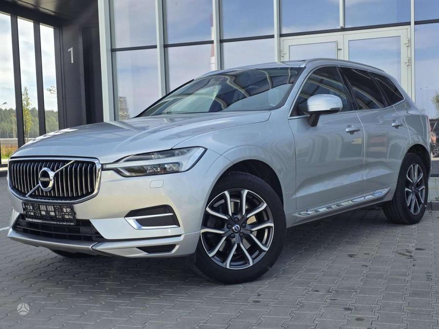 Grey Volvo XC60 2019 in Vilnius, with an engine capacity of 1.97 L and mileage of 283 thousand km for 20900 €, photo 3 on AUTOMOTO.COM.LV