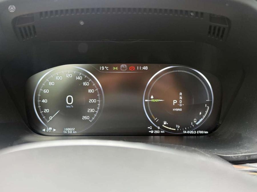 Pelēks Volvo XC60 2019 Kauņa, ar dzinēja tilpumu 1.97 L un nobraukumu 169 tūkst. km par 18100 €, foto 7 vietnē AUTOMOTO.COM.LV