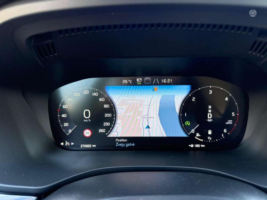 Pelēks Volvo XC60 2019 Viļņa, ar dzinēja tilpumu 1.97 L un nobraukumu 271 tūkst. km par 17700 €, foto 9 vietnē AUTOMOTO.COM.LV