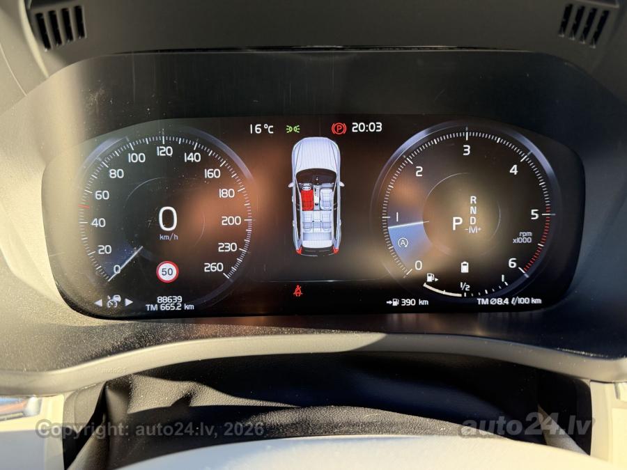 Pelēks Volvo XC60 2020 Tallina, ar dzinēja tilpumu 2.00 L un nobraukumu 89 tūkst. km par 35500 €, foto 14 vietnē AUTOMOTO.COM.LV