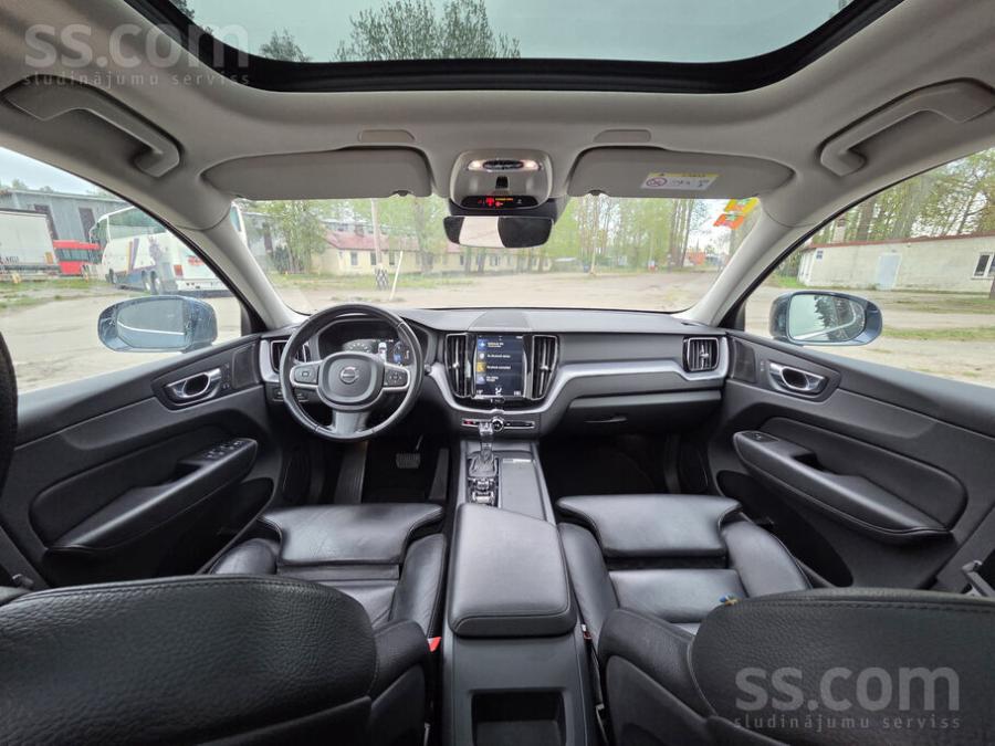 Grey Volvo XC60 2020 in Riga, with an engine capacity of 2.00 L and mileage of 0 thousand km for 20950 €, photo 7 on AUTOMOTO.COM.LV