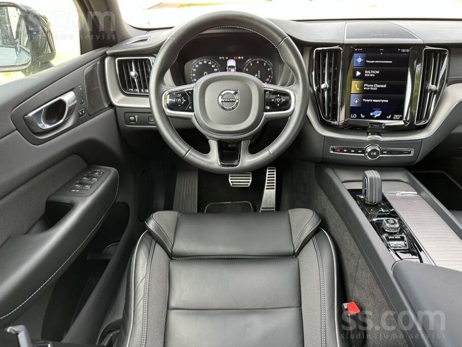 Pelēks Volvo XC60 2021 Rīga, ar dzinēja tilpumu 2.00 L un nobraukumu 33 tūkst. km par 39500 €, foto 14 vietnē AUTOMOTO.COM.LV