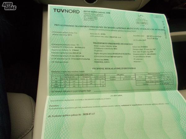 Серый Вольво ХС60 2021 в Вильнюс, объемом двигателя 2.00 л и пробегом 86 тыс. км за 29000 €, фото 7 на AUTOMOTO.COM.LV