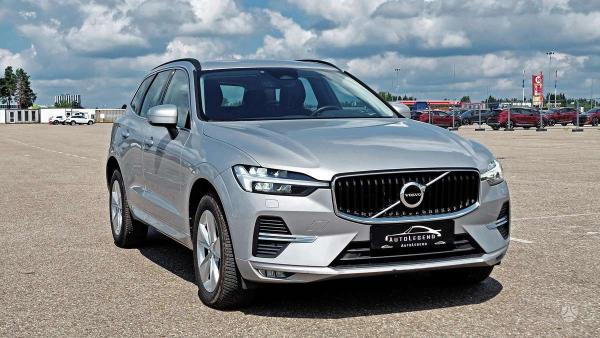 Grey Volvo XC60 2021 in Vilnius, with an engine capacity of 1.97 L and mileage of 189 thousand km for 21990 €, photo 1 on AUTOMOTO.COM.LV