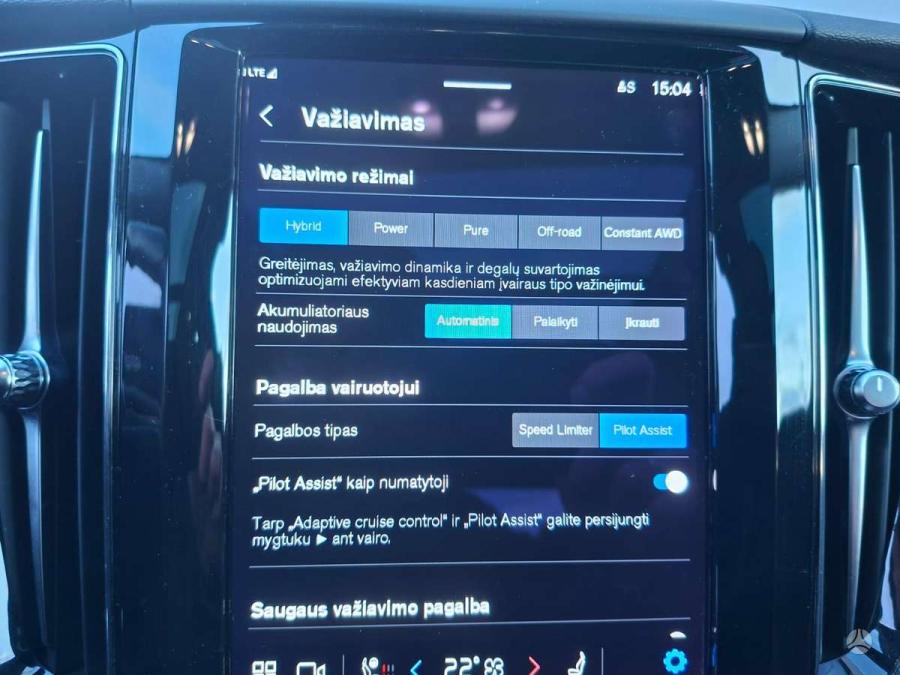 Серый Вольво ХС60 2022 в Вильнюс, объемом двигателя 1.97 л и пробегом 118 тыс. км за 36800 €, фото 21 на AUTOMOTO.COM.LV