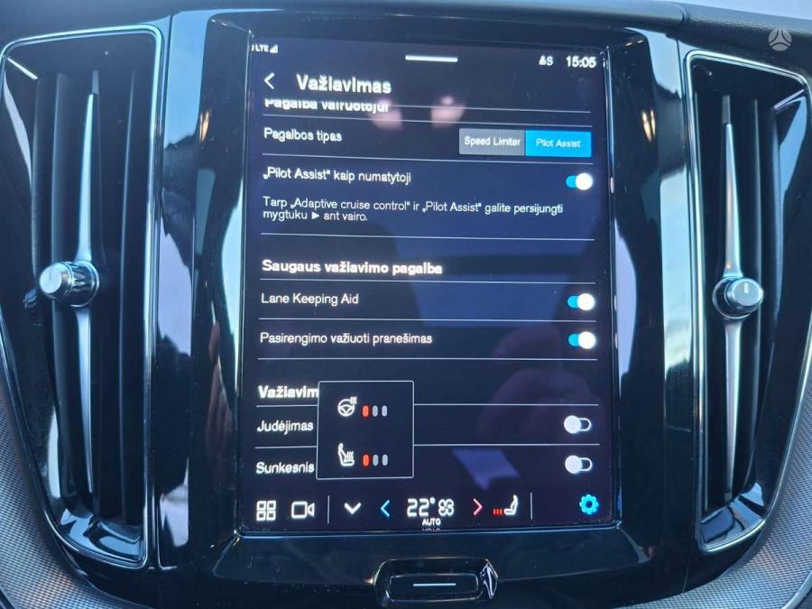 Серый Вольво ХС60 2022 в Вильнюс, объемом двигателя 1.97 л и пробегом 118 тыс. км за 36800 €, фото 23 на AUTOMOTO.COM.LV