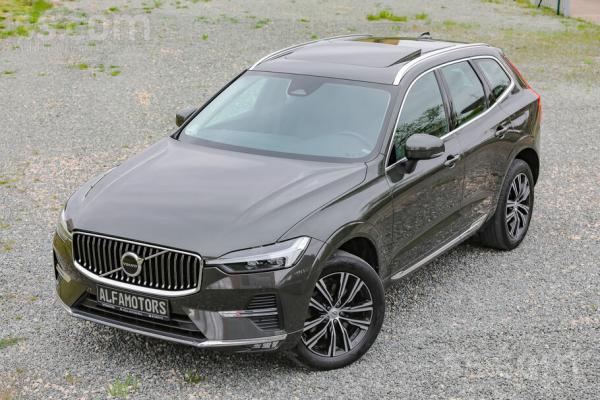 Grey Volvo XC60 2022 in Riga, with an engine capacity of 2.00 L and mileage of 100 thousand km for 34990 €, photo 5 on AUTOMOTO.COM.LV