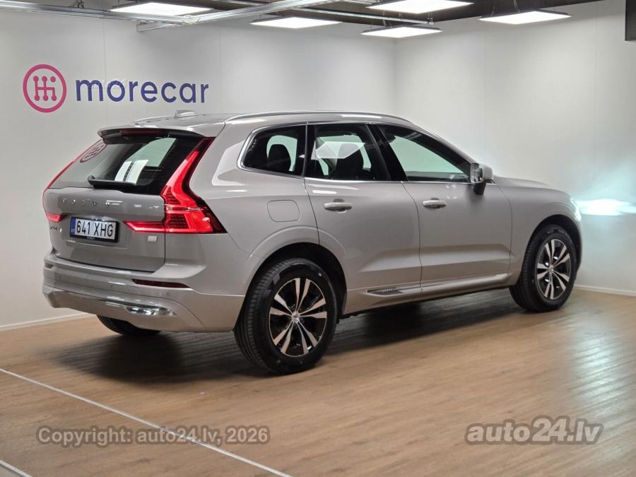 Grey Volvo XC60 2022 in Tallinn, with an engine capacity of 2.00 L and mileage of 57 thousand km for 39900 €, photo 5 on AUTOMOTO.COM.LV