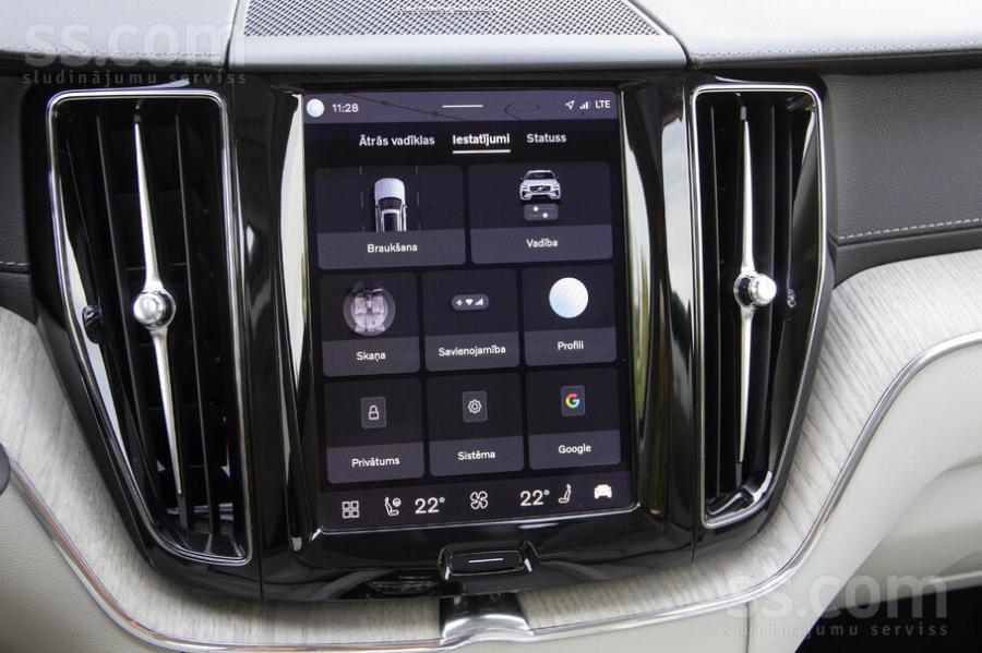 Pelēks Volvo XC60 2022 Tukums, ar dzinēja tilpumu 2.00 L un nobraukumu 204 tūkst. km par 25900 €, foto 20 vietnē AUTOMOTO.COM.LV