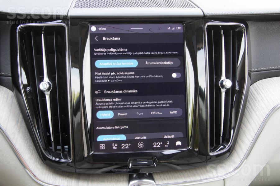 Pelēks Volvo XC60 2022 Tukums, ar dzinēja tilpumu 2.00 L un nobraukumu 204 tūkst. km par 25900 €, foto 21 vietnē AUTOMOTO.COM.LV