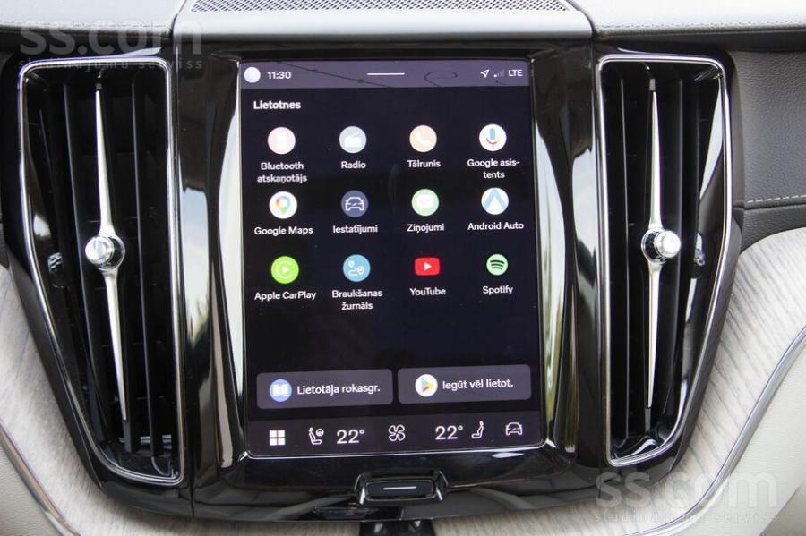 Pelēks Volvo XC60 2022 Tukums, ar dzinēja tilpumu 2.00 L un nobraukumu 204 tūkst. km par 25900 €, foto 24 vietnē AUTOMOTO.COM.LV