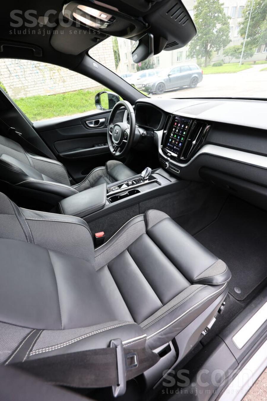 Grey Volvo XC60 2023 in Talsi, with an engine capacity of 2.00 L and mileage of 145 thousand km for 36900 €, photo 16 on AUTOMOTO.COM.LV