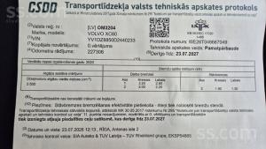 Pelēks Volvo XC60 2023 Rīga, ar dzinēja tilpumu 2.00 L un nobraukumu 228 tūkst. km par 9000 €, foto 4 vietnē AUTOMOTO.COM.LV