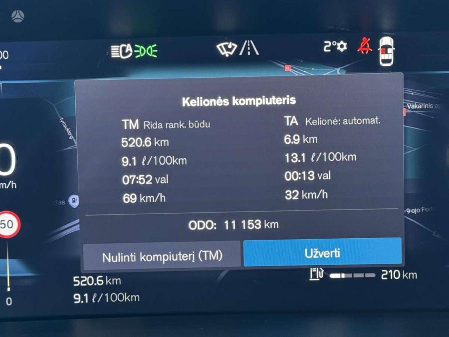 Pelēks Volvo XC60 2024 Kauņa, ar dzinēja tilpumu 1.97 L un nobraukumu 11 tūkst. km par 38000 €, foto 15 vietnē AUTOMOTO.COM.LV