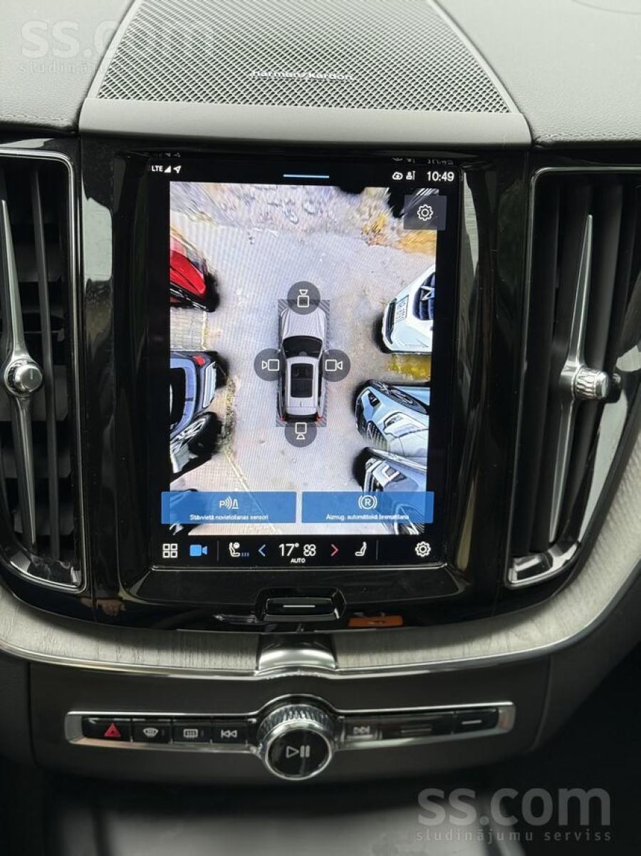 Grey Volvo XC60 2025 in Riga, with an engine capacity of 2.00 L and mileage of 0 thousand km for 38000 €, photo 14 on AUTOMOTO.COM.LV