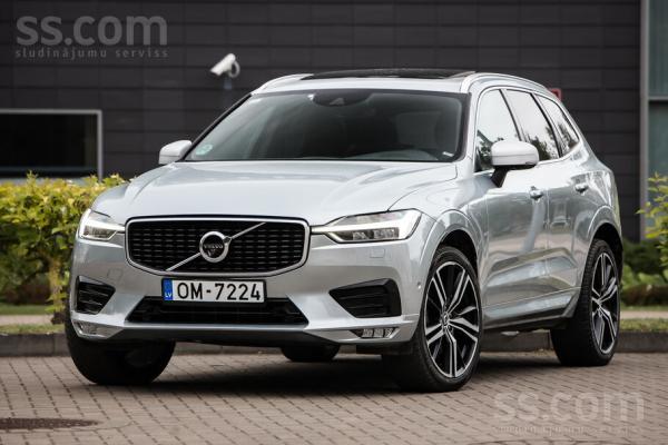 Grey Volvo XC60 2018 in Jelgava, with an engine capacity of 2.00 L and mileage of 0 thousand km for 22590 €, photo 2 on AUTOMOTO.COM.LV
