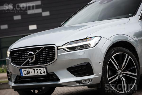 Grey Volvo XC60 2018 in Jelgava, with an engine capacity of 2.00 L and mileage of 0 thousand km for 22590 €, photo 3 on AUTOMOTO.COM.LV