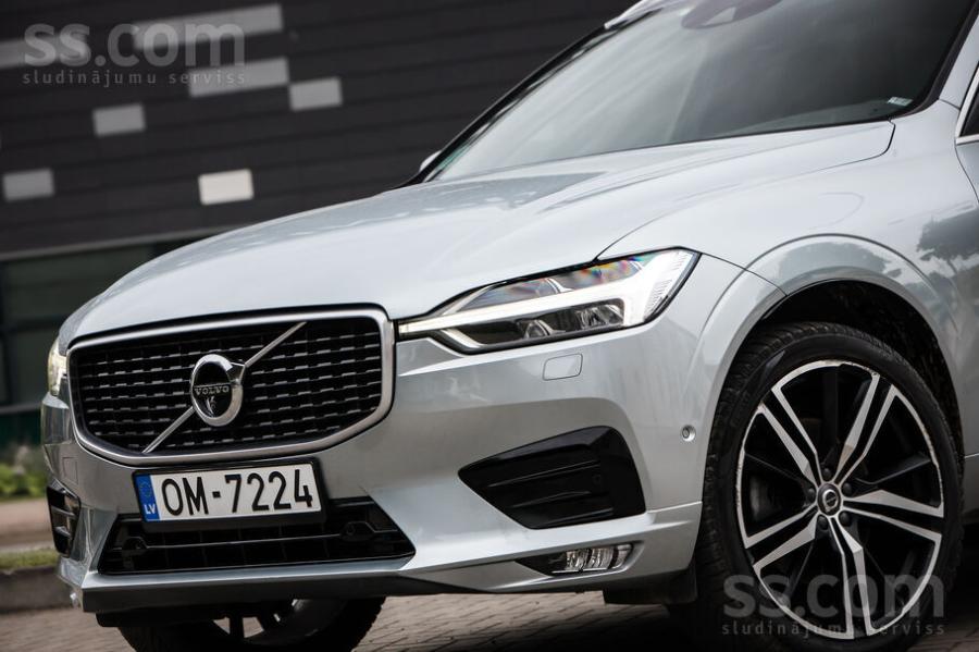 Grey Volvo XC60 2018 in Jelgava, with an engine capacity of 2.00 L and mileage of 0 thousand km for 22590 €, photo 4 on AUTOMOTO.COM.LV