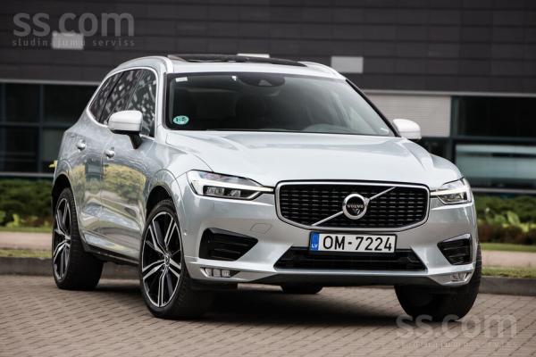 Grey Volvo XC60 2018 in Jelgava, with an engine capacity of 2.00 L and mileage of 0 thousand km for 22590 €, photo 5 on AUTOMOTO.COM.LV