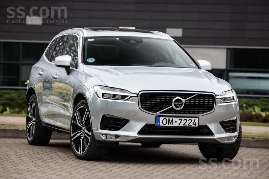 Grey Volvo XC60 2018 in Jelgava, with an engine capacity of 2.00 L and mileage of 0 thousand km for 22590 €, photo 6 on AUTOMOTO.COM.LV