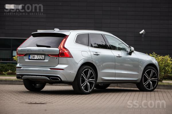 Grey Volvo XC60 2018 in Jelgava, with an engine capacity of 2.00 L and mileage of 0 thousand km for 22590 €, photo 7 on AUTOMOTO.COM.LV