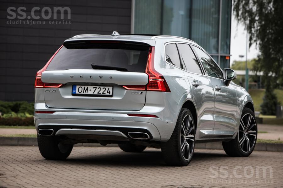 Grey Volvo XC60 2018 in Jelgava, with an engine capacity of 2.00 L and mileage of 0 thousand km for 22590 €, photo 9 on AUTOMOTO.COM.LV