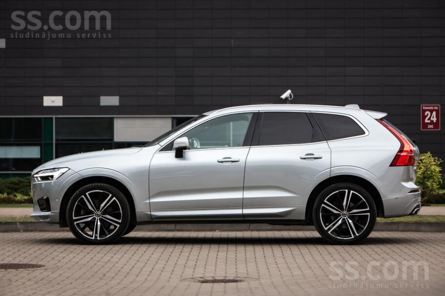 Grey Volvo XC60 2018 in Jelgava, with an engine capacity of 2.00 L and mileage of 0 thousand km for 22590 €, photo 13 on AUTOMOTO.COM.LV