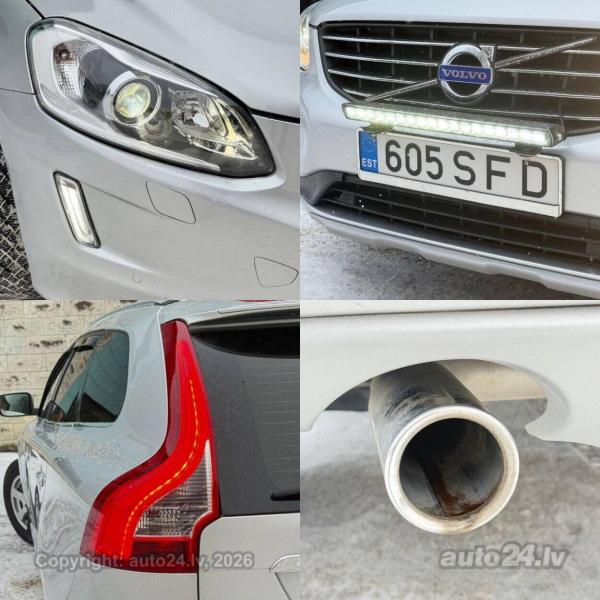 Grey Volvo XC60 2015 in Tallinn, with an engine capacity of 2.00 L and mileage of 241 thousand km for 13500 €, photo 10 on AUTOMOTO.COM.LV