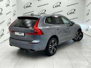 Grey Volvo XC60 2018 in Vilnius, with an engine capacity of 1.97 L and mileage of 249 thousand km for 23500 €, photo 4 on AUTOMOTO.COM.LV