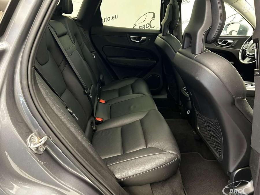 Grey Volvo XC60 2018 in Vilnius, with an engine capacity of 1.97 L and mileage of 249 thousand km for 23500 €, photo 10 on AUTOMOTO.COM.LV
