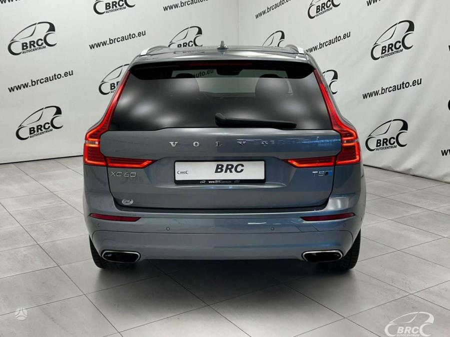 Grey Volvo XC60 2018 in Vilnius, with an engine capacity of 1.97 L and mileage of 249 thousand km for 22500 €, photo 27 on AUTOMOTO.COM.LV