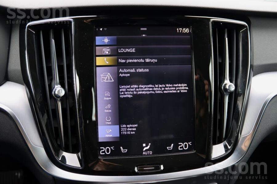 Pelēks Volvo XC60 2020 Rīga, ar dzinēja tilpumu 2.00 L un nobraukumu 177 tūkst. km par 26990 €, foto 16 vietnē AUTOMOTO.COM.LV