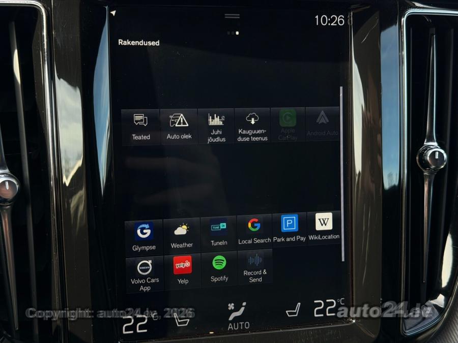 Pelēks Volvo XC60 2020 Pērnava, ar dzinēja tilpumu 2.00 L un nobraukumu 112 tūkst. km par 29900 €, foto 20 vietnē AUTOMOTO.COM.LV
