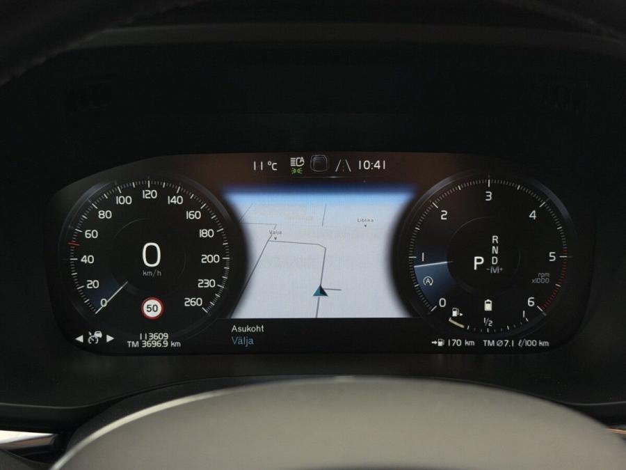 Pelēks Volvo XC60 2021 Pērnava, ar dzinēja tilpumu 2.00 L un nobraukumu 114 tūkst. km par 31900 €, foto 17 vietnē AUTOMOTO.COM.LV
