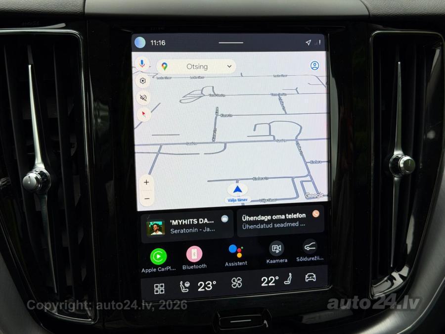Pelēks Volvo XC60 2022 Pērnava, ar dzinēja tilpumu 2.00 L un nobraukumu 142 tūkst. km par 32900 €, foto 15 vietnē AUTOMOTO.COM.LV