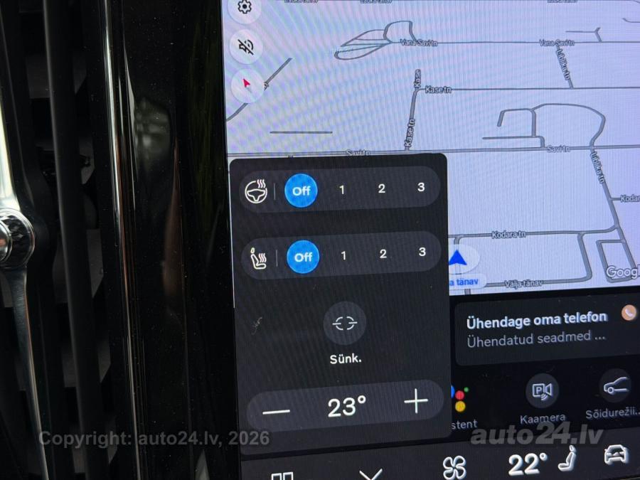 Pelēks Volvo XC60 2022 Pērnava, ar dzinēja tilpumu 2.00 L un nobraukumu 142 tūkst. km par 32900 €, foto 16 vietnē AUTOMOTO.COM.LV