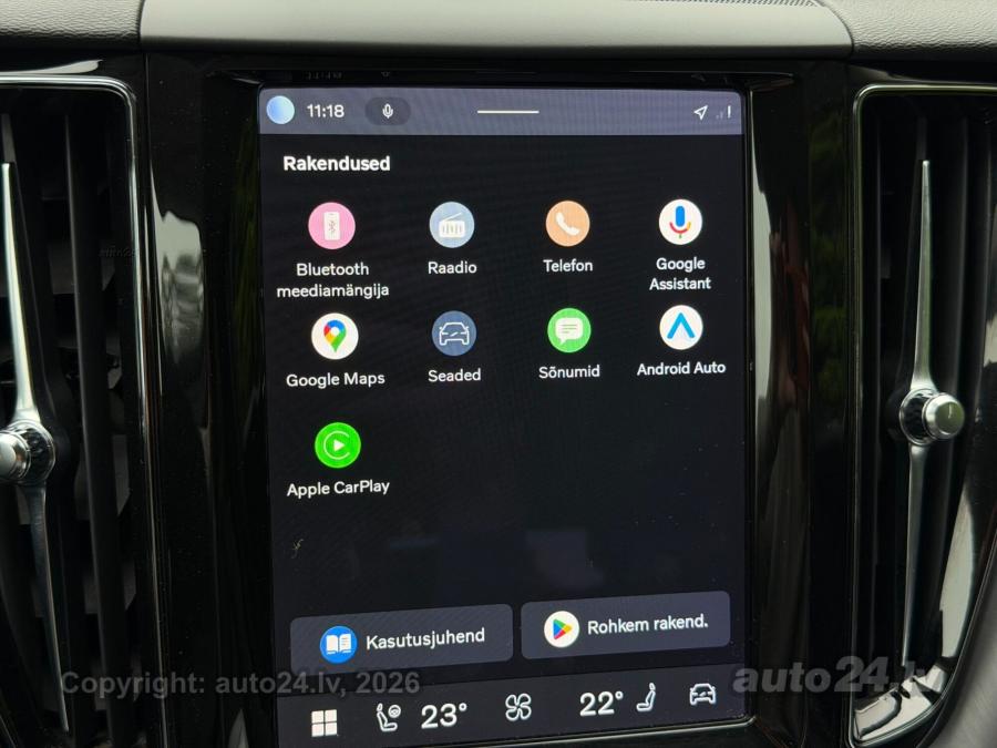 Pelēks Volvo XC60 2022 Pērnava, ar dzinēja tilpumu 2.00 L un nobraukumu 142 tūkst. km par 32900 €, foto 20 vietnē AUTOMOTO.COM.LV
