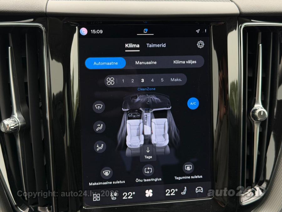 Pelēks Volvo XC60 2023 Pērnava, ar dzinēja tilpumu 2.00 L un nobraukumu 42 tūkst. km par 39900 €, foto 11 vietnē AUTOMOTO.COM.LV