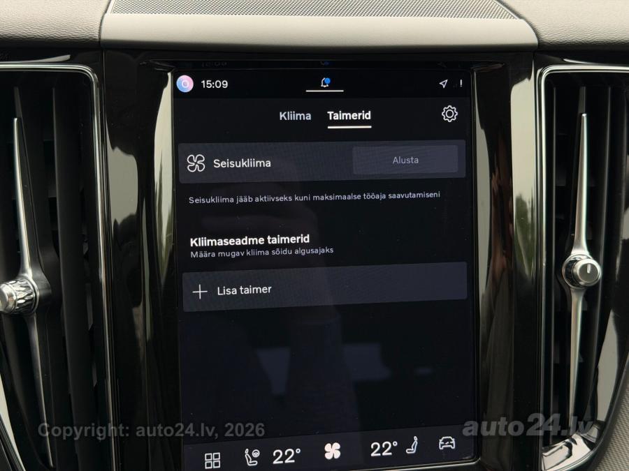 Pelēks Volvo XC60 2023 Pērnava, ar dzinēja tilpumu 2.00 L un nobraukumu 42 tūkst. km par 39900 €, foto 16 vietnē AUTOMOTO.COM.LV