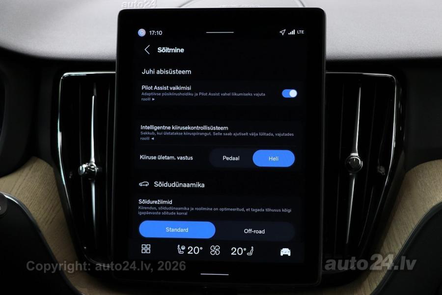 Серый Вольво ХС60 2025 в Таллин, объемом двигателя 2.00 л и пробегом 9 тыс. км за 49995 €, фото 16 на AUTOMOTO.COM.LV