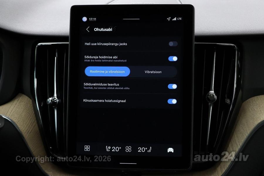 Серый Вольво ХС60 2025 в Таллин, объемом двигателя 2.00 л и пробегом 9 тыс. км за 49995 €, фото 17 на AUTOMOTO.COM.LV