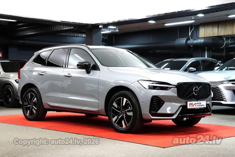 Pelēks Volvo XC60 2025 Tallina, ar dzinēja tilpumu 2.00 L un nobraukumu 6 tūkst. km par 49995 €, foto 1 vietnē AUTOMOTO.COM.LV