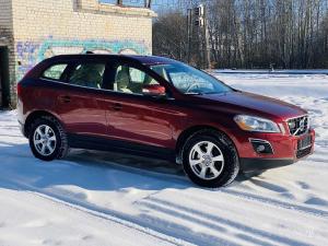 Sarkans Volvo XC60 2009 Kauņa, ar dzinēja tilpumu 2.40 L un nobraukumu 290 tūkst. km par 7690 €, foto 5 vietnē AUTOMOTO.COM.LV