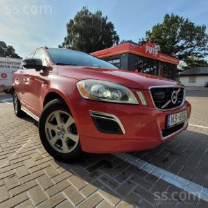 Красный Вольво ХС60 2011 в Рига, объемом двигателя 2.40 л и пробегом 279 тыс. км за 7800 €, фото  на AUTOMOTO.COM.LV